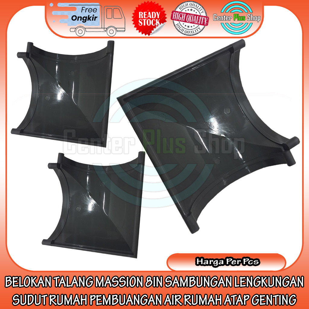 Jual Belokan Talang Warna Abu Sambung Setengah Lingkar Lingkaran ...