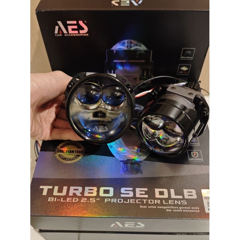 Jual Biled Turbo SE DLB Double Laser 2.5 Inch 75 Watt Bluelens AES ...