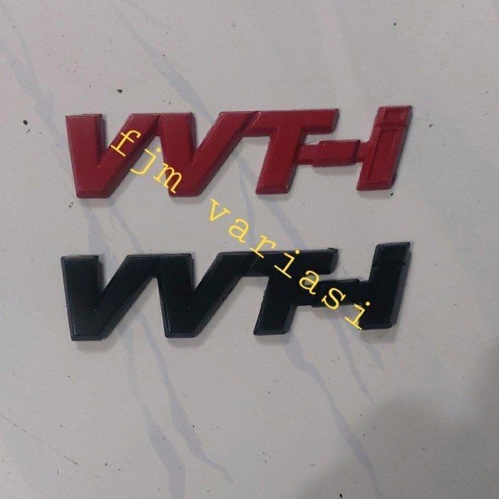 Jual emblem logo tulisan merek VVT-I VVTI ORIGINAL | Shopee Indonesia