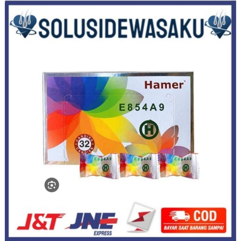 Jual Hamer Candy Rainbow Original (32 Pcs) Permen Hamer Asli . | Shopee ...