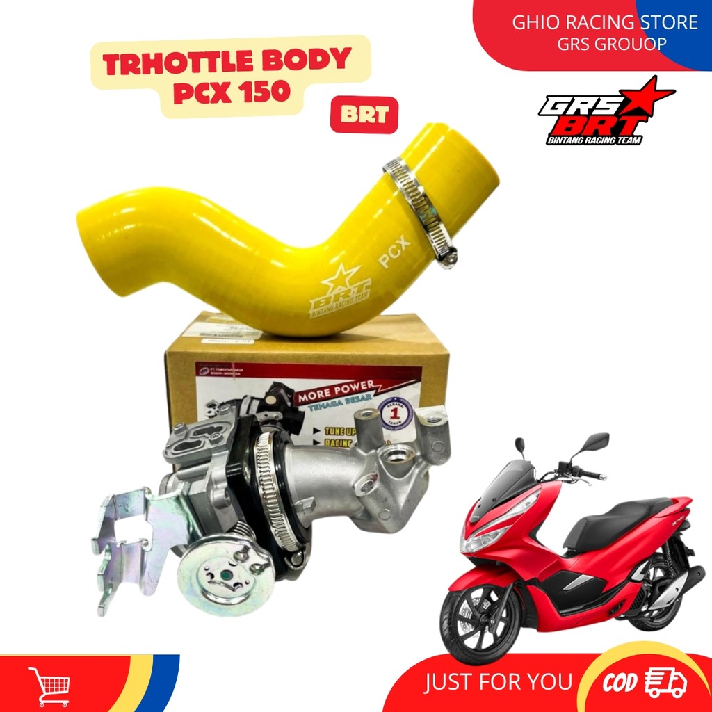 Jual Ghio Racing Throttle Body & Velocity BRT TB Velo PCX 150 Lokal ADV ...