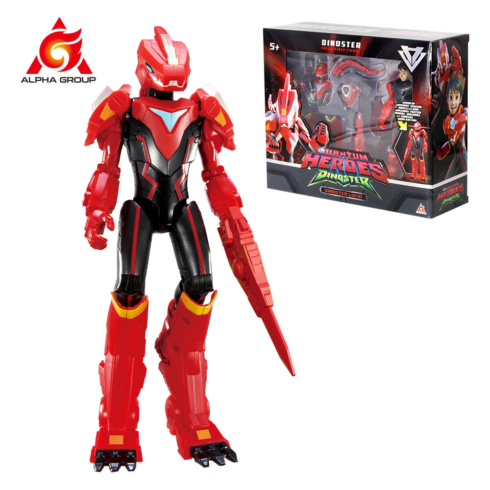 Jual Quantum Heroes Dinoster 7.8'' Armored Action Figure 2 Form Over 10 ...