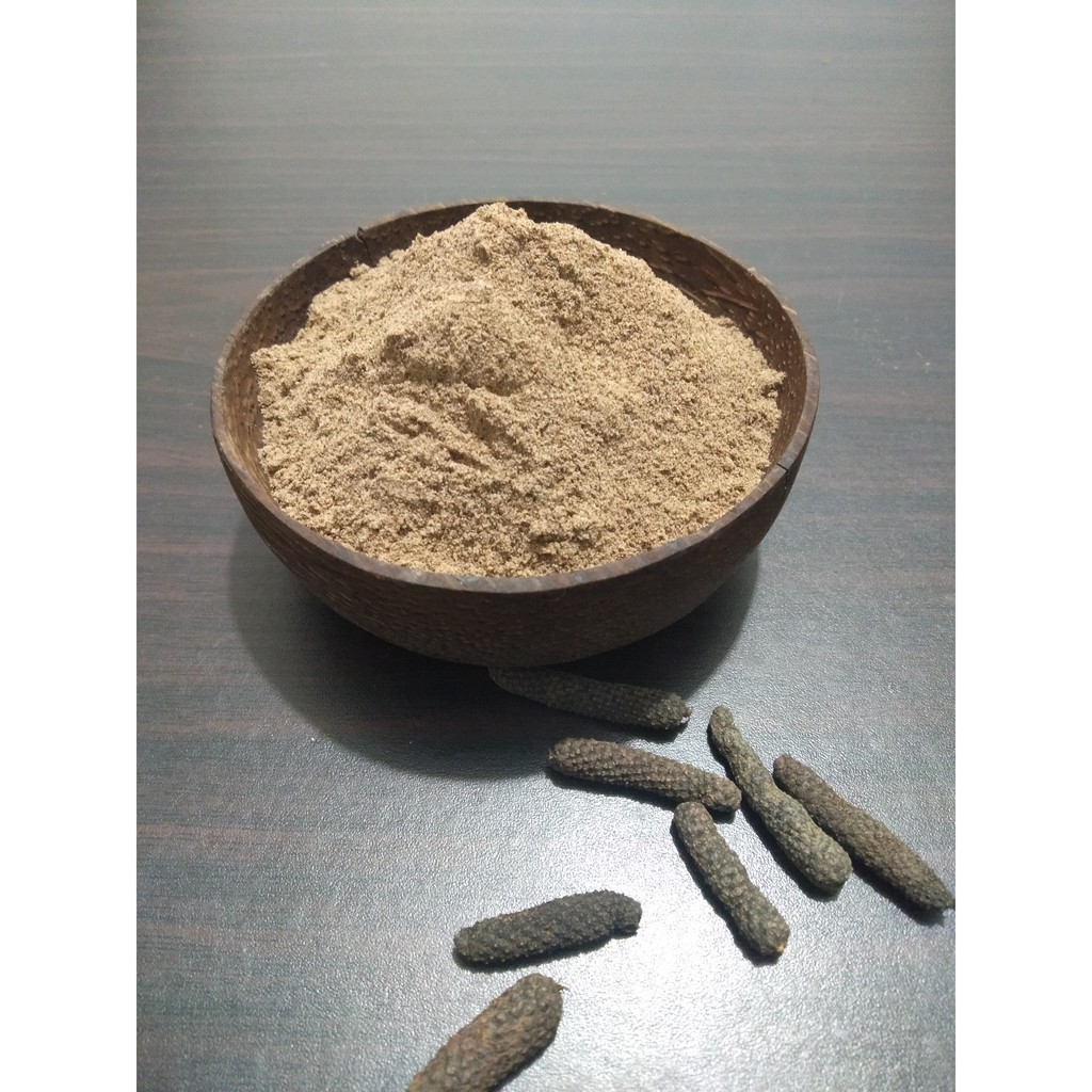 Jual Bubuk Cabe Jamu 100 GRAM - Cabe Jawa Bubuk - Long Peppper Powder ...