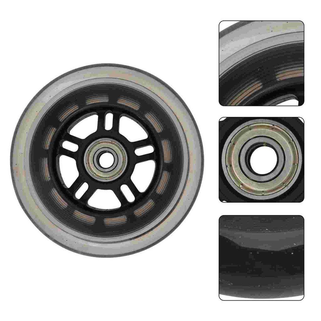 Jual 100mm Scooter Wheels Mute Replacement Wheels For Luggage Suitcase ...