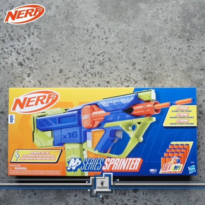 Jual Nerf N Series SPRINTER Blaster Automatic Motorized Fast Fire ...