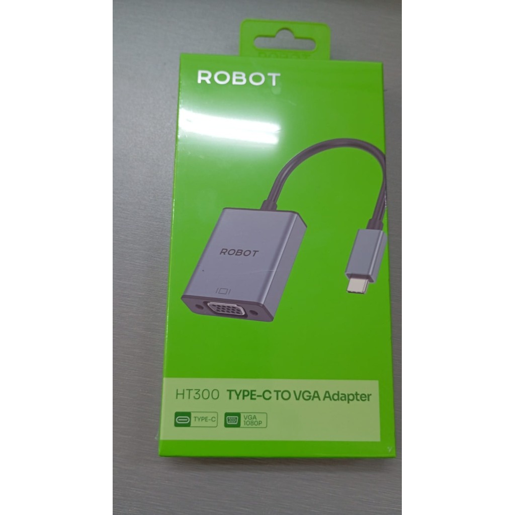 Jual ROBOT HT300 TYPE-C TO VGA ADAPTER | Shopee Indonesia