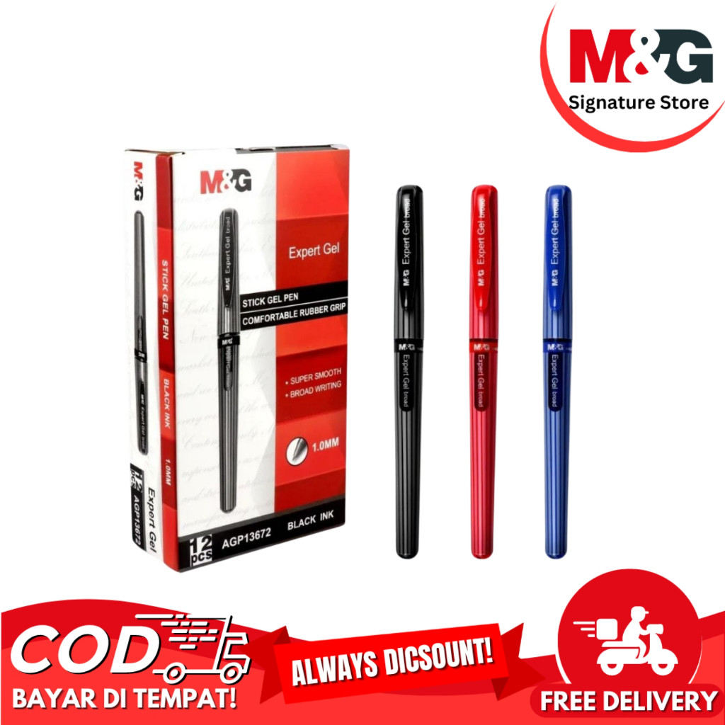 Jual Expert Gel Board Sign M&G AGP13671 Pulpen Gel Board Nidle Tip 0 ...
