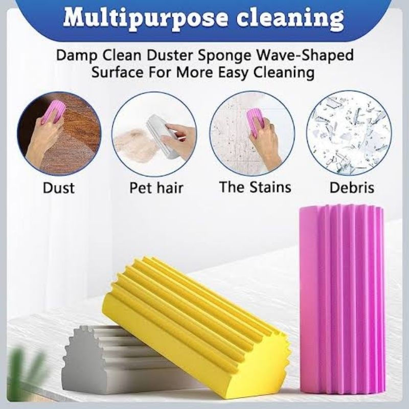 Jual Damp Duster Magnetic spons – spons pembersih debu | Shopee Indonesia