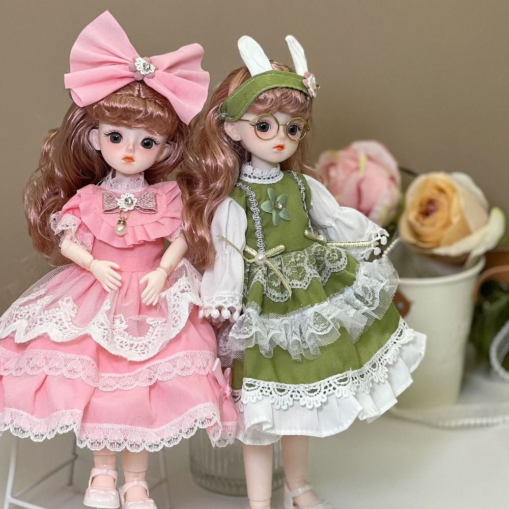 Jual BJD Beautiful 30cm Dress Up Doll Cute Kawaii BJD Movable Joint ...