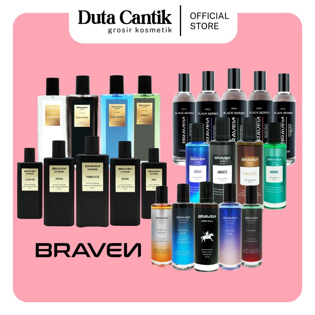 Jual BRAVEN Body Mist Parfum Pria 100ml – Extreme | Code | Black Series ...