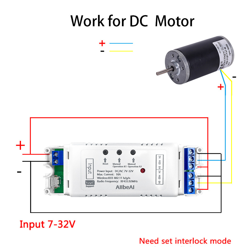 Jual Tuya Smart Wifi Electric Linear Actuator Motor Controller,DC AC ...