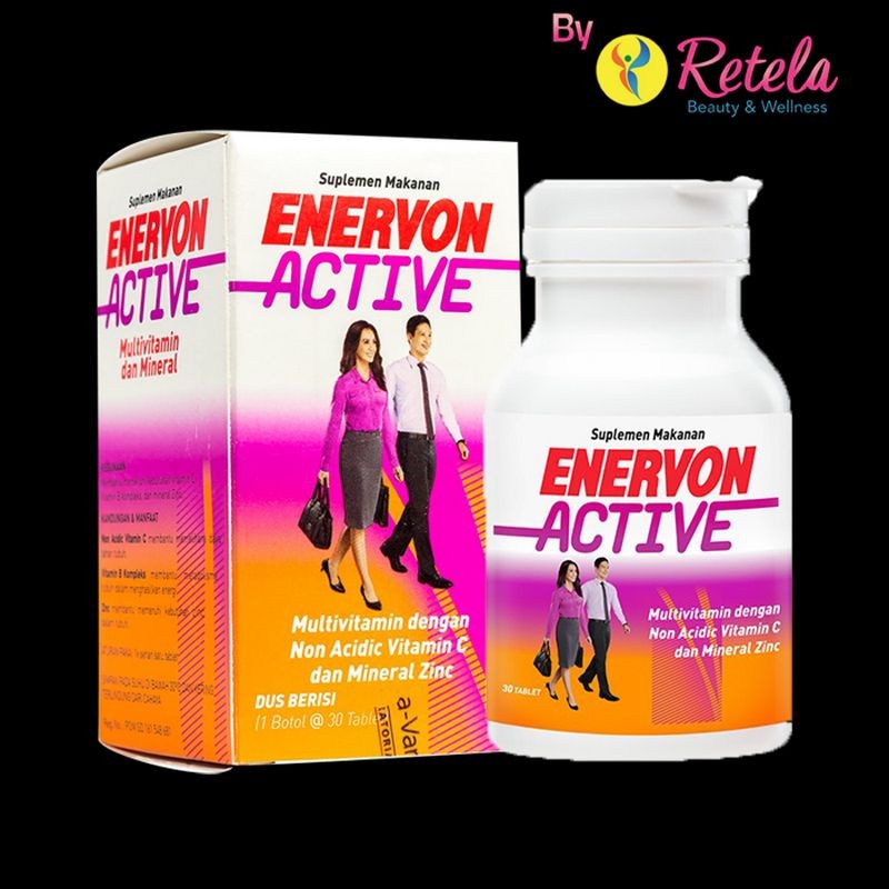 Jual ENERVON ACTIVE 1 BOTOL 30 TABLET | Shopee Indonesia