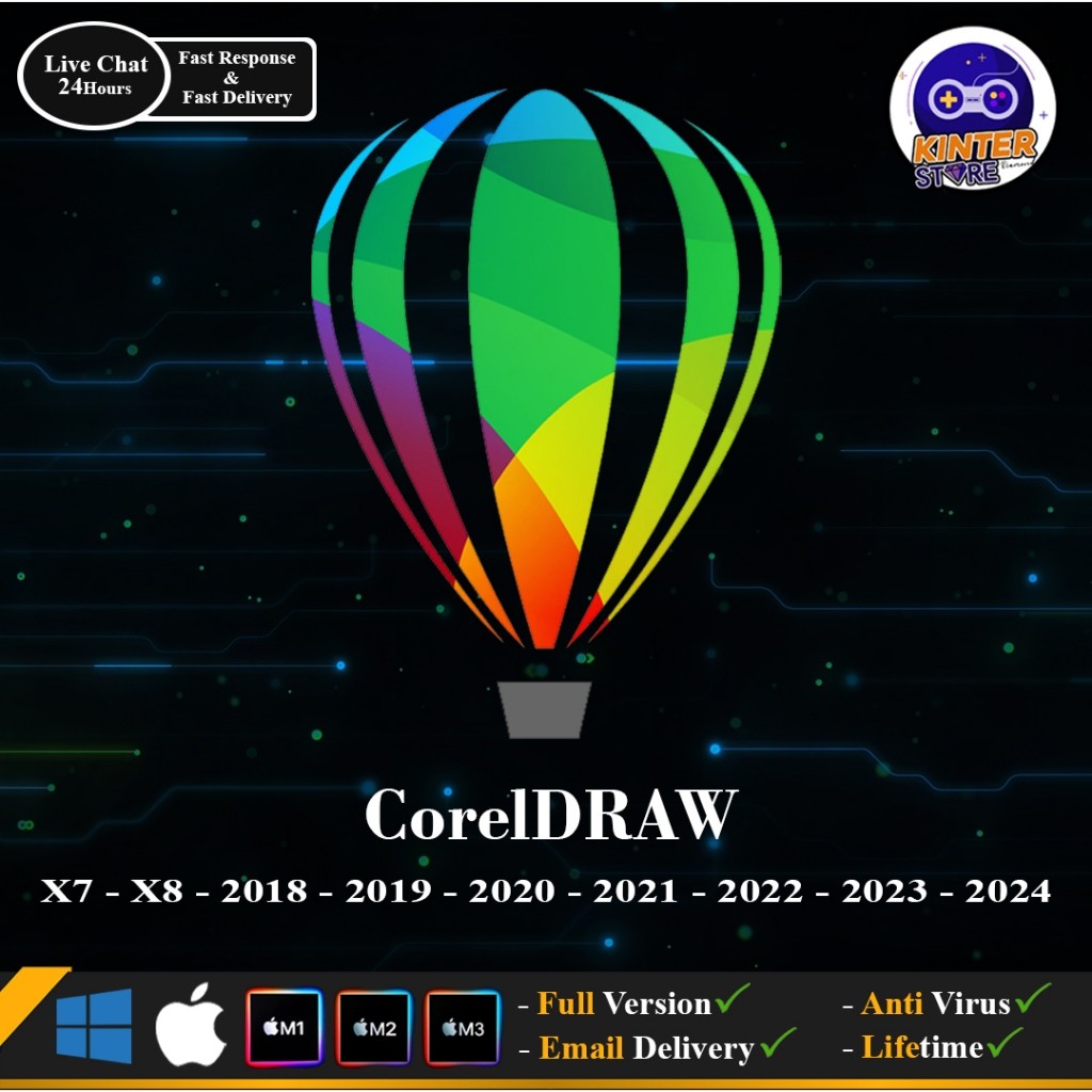 Jual Corel Draw X7/X8/2018/2019/2020/2021/2022/2023/2024 | Shopee Indonesia