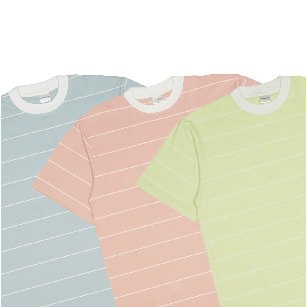 Jual MIXMACSTIMES | IKKO BASIC STRIPE TEE T SHIRT | Kaos garis | kaos ...