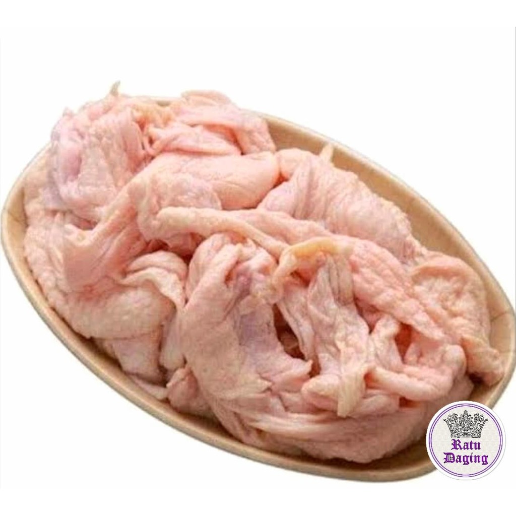 Jual Kulit Ayam Dada Paha Badan Chicken Skin 1kg | Shopee Indonesia