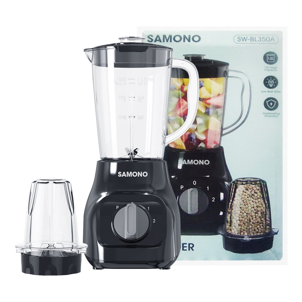 Jual SAMONO SW BL350A Blender Multifungsi + Dry Mill Kapasitas Besar 1 ...