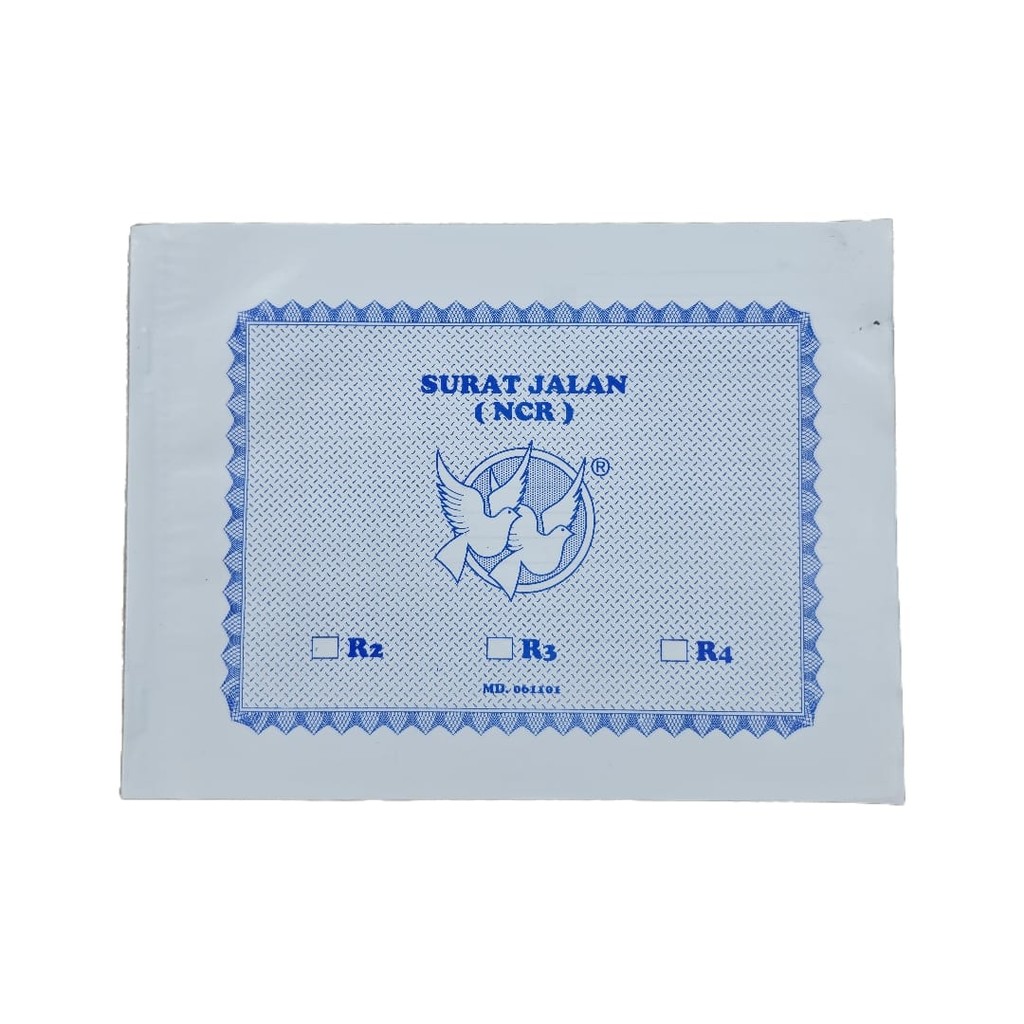 Jual Surat Jalan MERPATI 4 Rangkap / 4ply NCR / 4 Rangkap Atk | Shopee ...