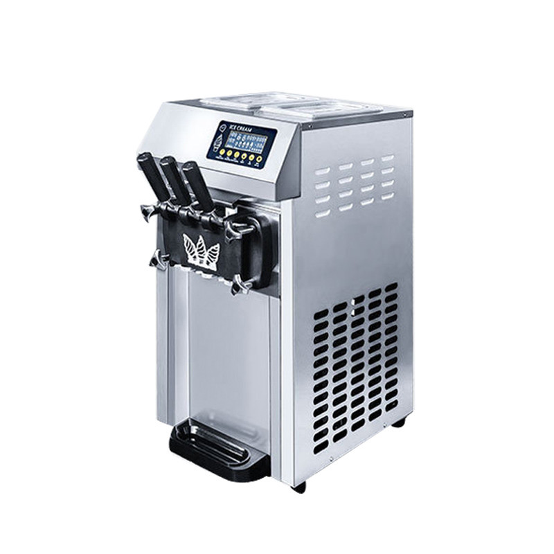 Jual Soft Ice Cream Machine Commercial Desktop Ice Cream Maker ...