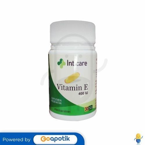 Jual Inticare Vitamin E 400 Iu Botol 30 Kapsul | Shopee Indonesia