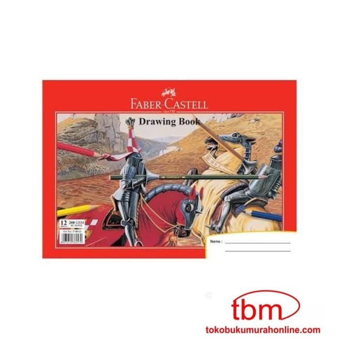 Jual PROMO - FABER CASTELL DRAWING BOOK A3 / BUKU GAMBAR A3 FABER ...