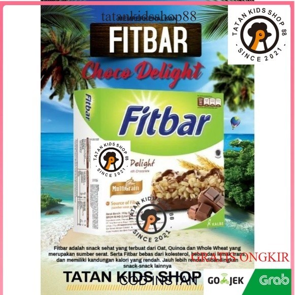 Jual RK 60 Fitbar 1 Box Isi 12pcs Coklat Fruits Delight Tiramisu Cheese Keju Distributor ...