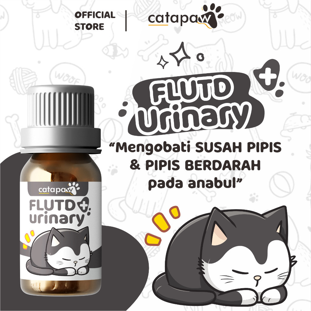 Jual Catapaw Obat FLUTD Kucing Obat Susah Kencing Pipis Berdarah Tidak ...