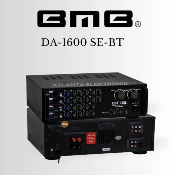 Jual Grosir Mixer Amplifier BMB DA-1600 SE-BT/ DA 1600 SE BT Ampli BMB ...