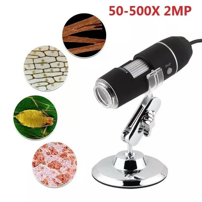 Jual Mikroskop digital USB 500X endoskop-kamera mikroskop-loupe digital ...