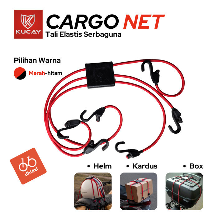 Jual Harga Promo-[Murah] Tali Jaring Helm Motor Box Cargo Duffle Bag ...