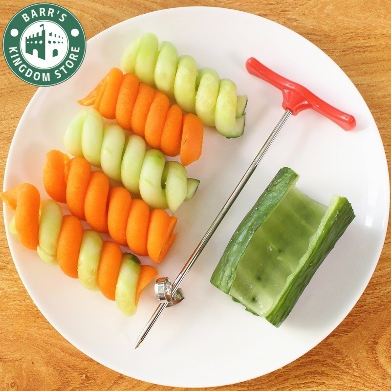 Jual Alat Hias Pengulir Buah dan Sayur Spiral Magic Cutter Slicer ...