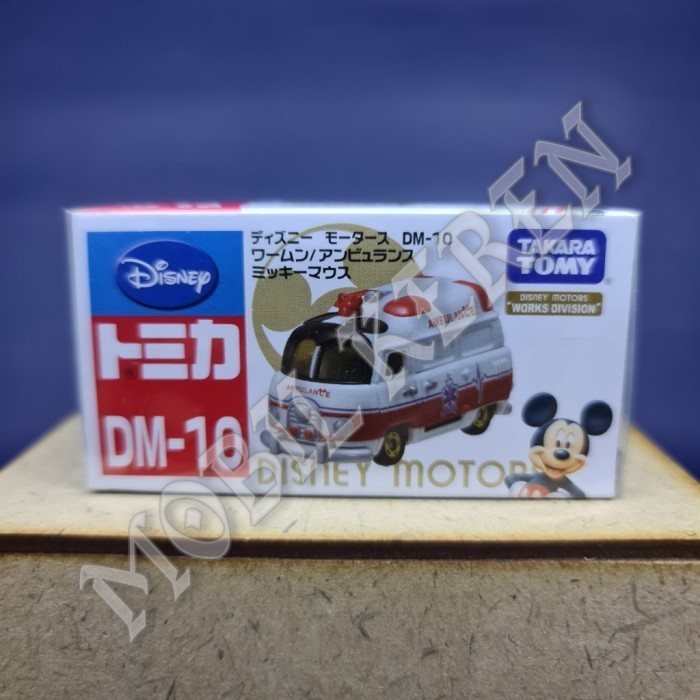 Jual EL99 Tomica DM-10 Disney Motors Warmun Ambulance Mickey Mouse Works | Shopee Indonesia