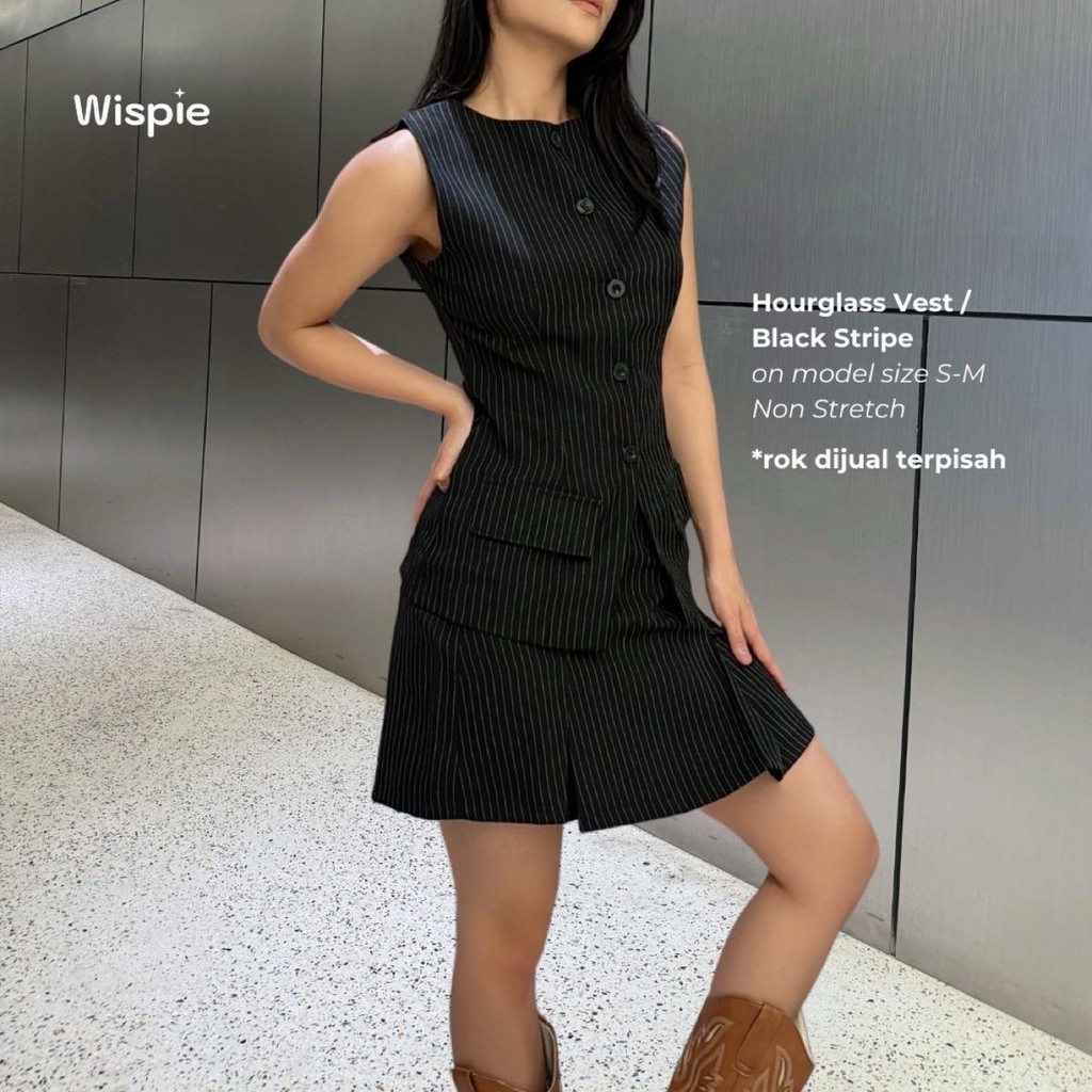 Jual Wispie Hourglass Vest | Rok terpisah | Rompi Wanita Bentuk ...