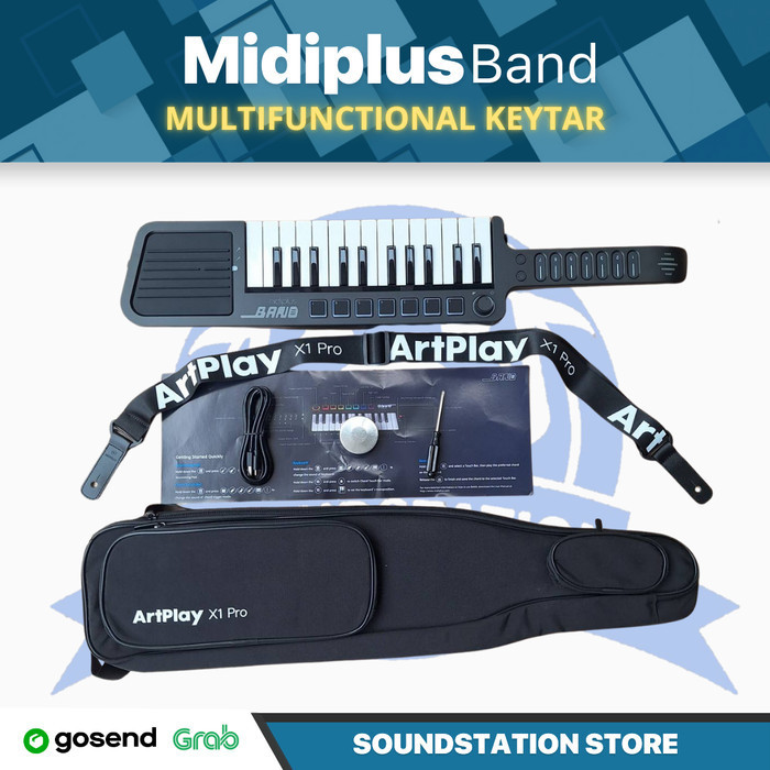 Jual Midiplus Band Multifunctional Keytar - Midi Controller | Shopee ...