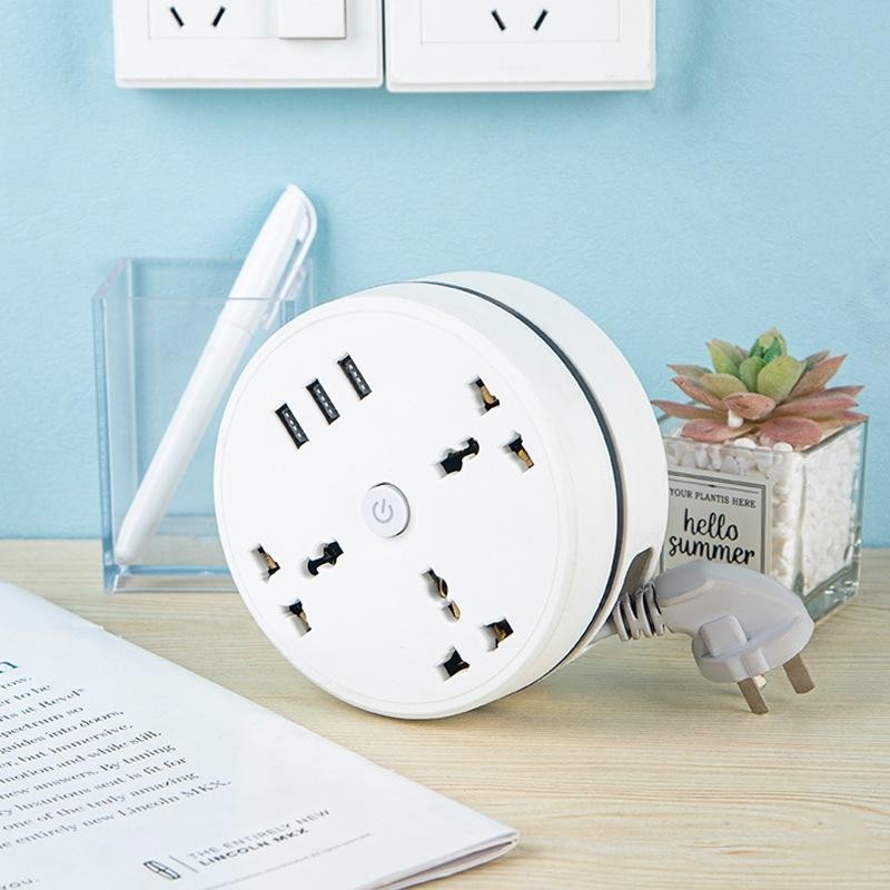 Jual Stop Kontak Colokan Listrik USB Smart Power Strip Steker listrik USB soket strip daya ...