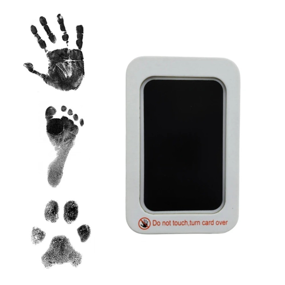Jual Inkless Baby Footprint Ink Pad Newborn Shower Non-toxic Safe Pet ...