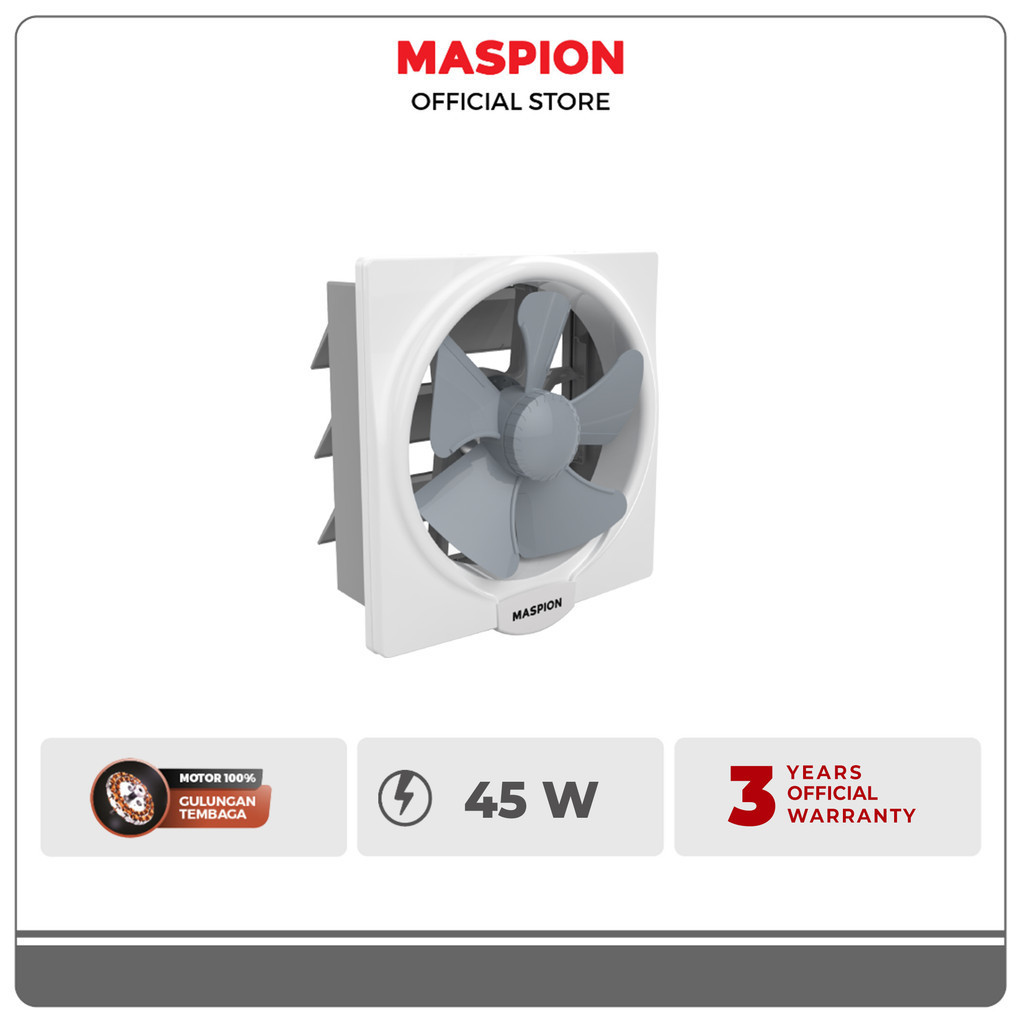 Jual Maspion Ventilating Exhaust Fan Kipas Ventilasi 12 Inch MV-302 NEX ...
