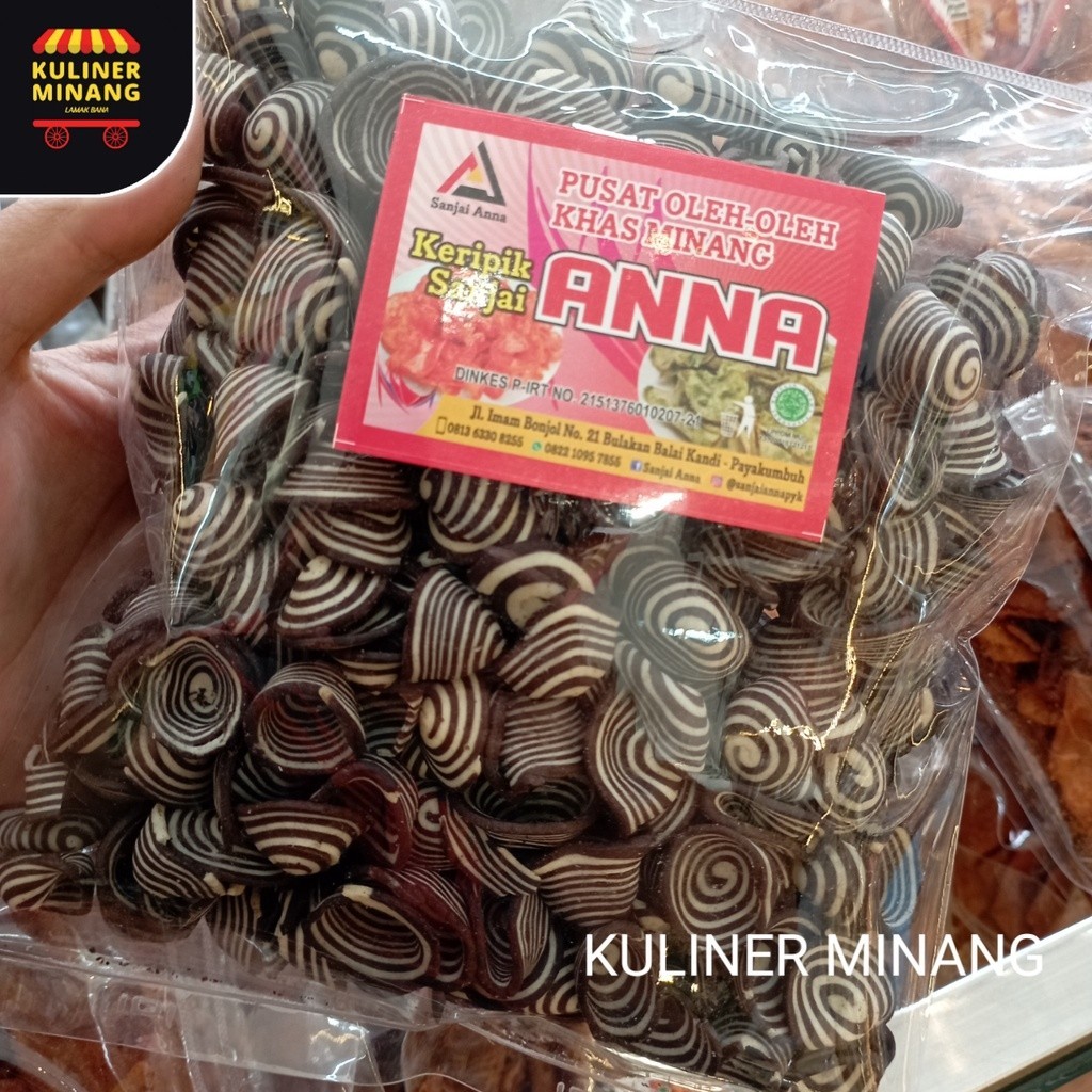Jual Kuliner Minang Kue kuping Gajah Anna Oleh-Oleh Asli Cemilan ...