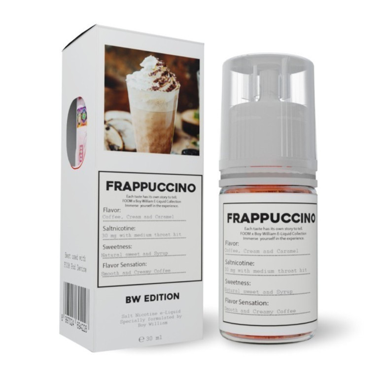 Jual [SALT] - Foom FRAPPUCCINO 30ML by Foom x BW Boy William Ice ...