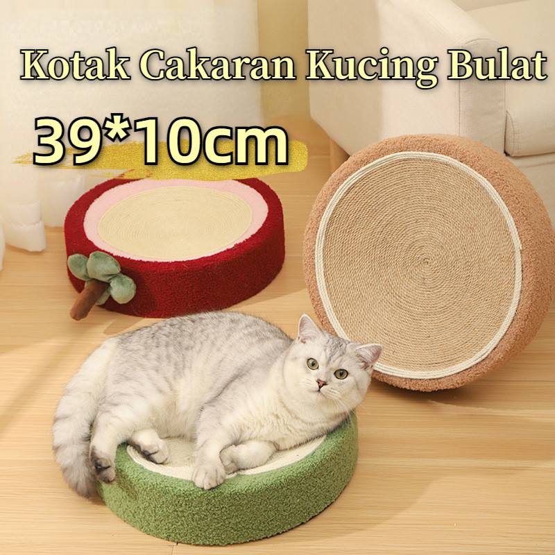 Jual 2in1 Papan Cakar Kucing Lingkaran Cakar Kucing Mainan Kucing Cat ...