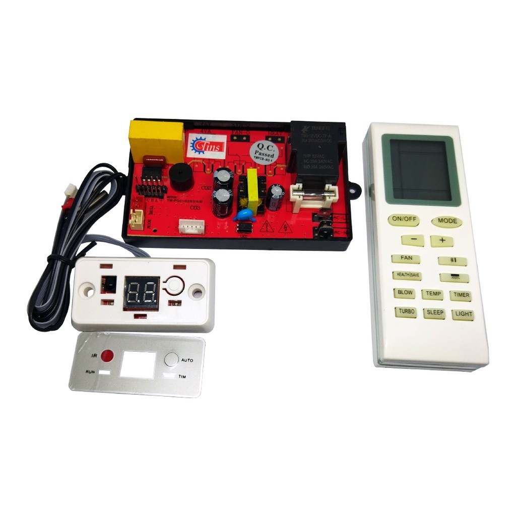 Jual PCB AC UNIVERSAL MODUL KONTROL AC SEGALA MEREK LENGKAP DENGAN ...