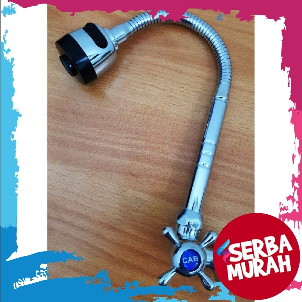 Jual Isco Kran Keran Flexible Angsa Wastafel Dinding Engkol Cuci Piring ...
