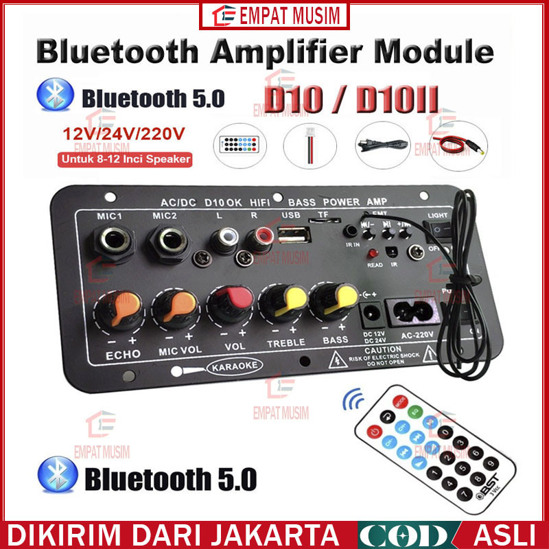 Jual 2000W Bluetooth Amplifier Board 220V 12V 24V Digital Bluetooth ...