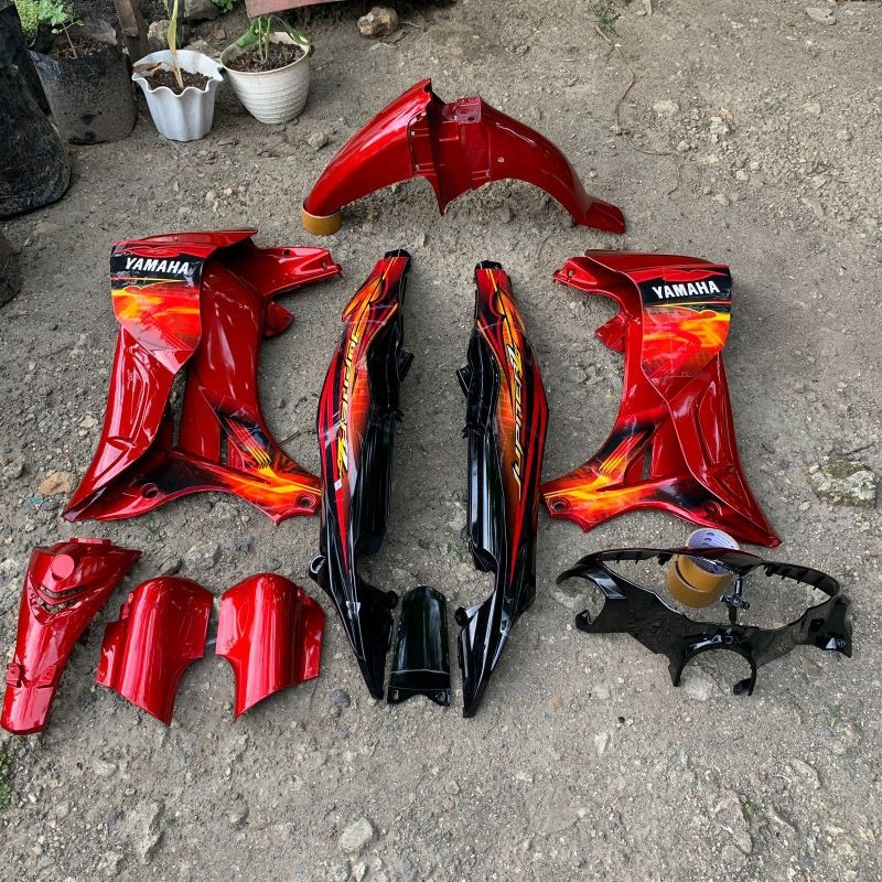 Jual body Fullset body halus Jupiter z new burhan/Jupiter z lama merah ...
