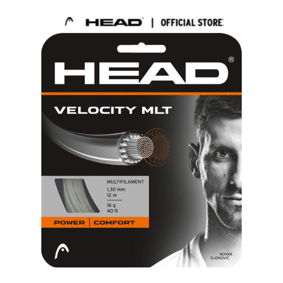 Jual HEAD String Velocity Mlt Set 17 Natural - Senar Raket Tennis ...