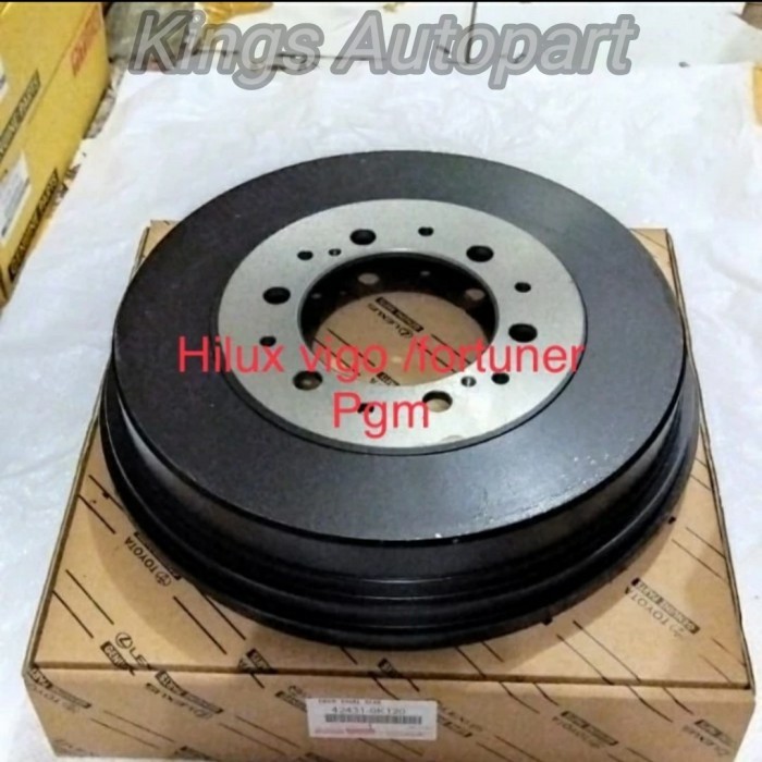 Jual Tromol Belakang Drum Brake Rear Fortuner Hilux Vigo Revo Double ...