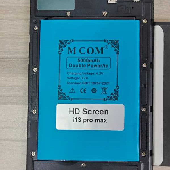 Jual MS Battery Batere Batre Baterai Double Power Mcom HD Screen i13 Pro Max | Shopee Indonesia