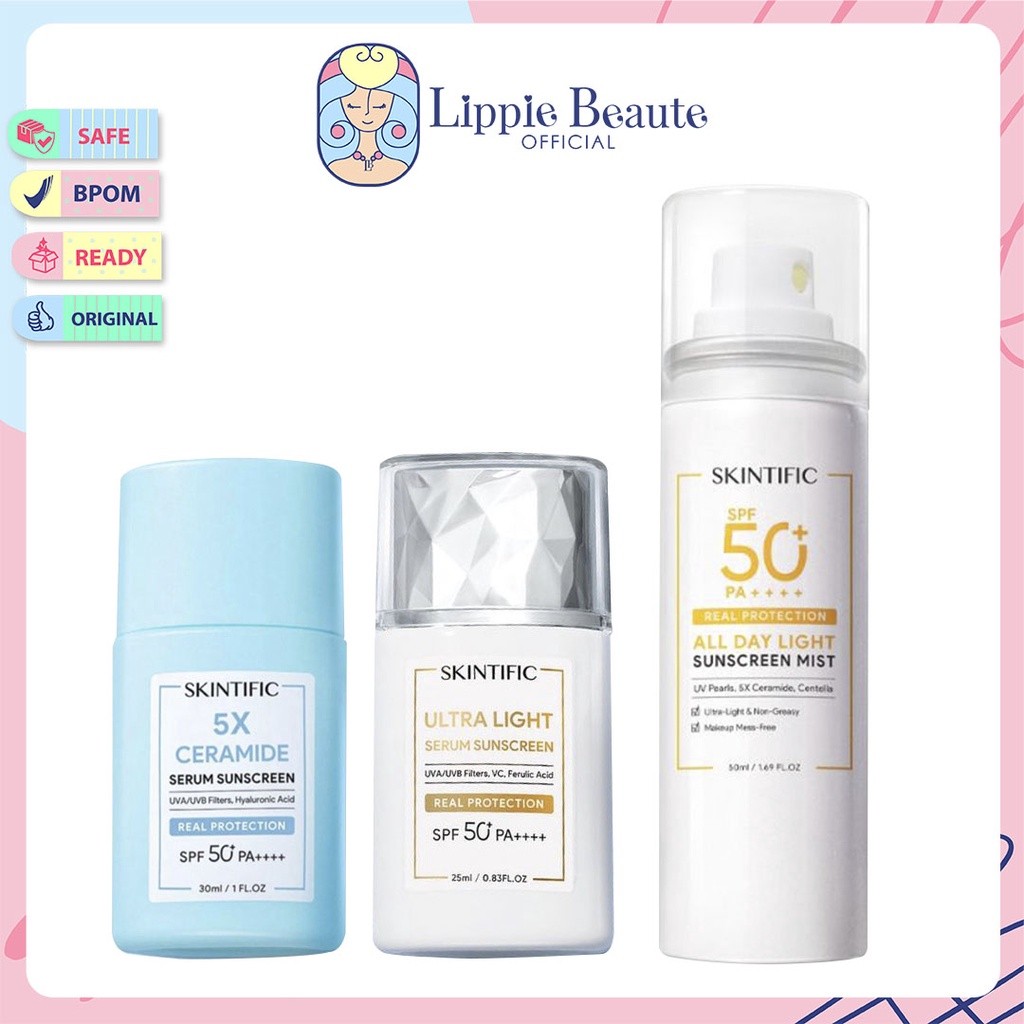 Jual SKINTIFIC - 5x Ceramide Serum Sunscreen SPF 50 PA++++ || Ultra ...