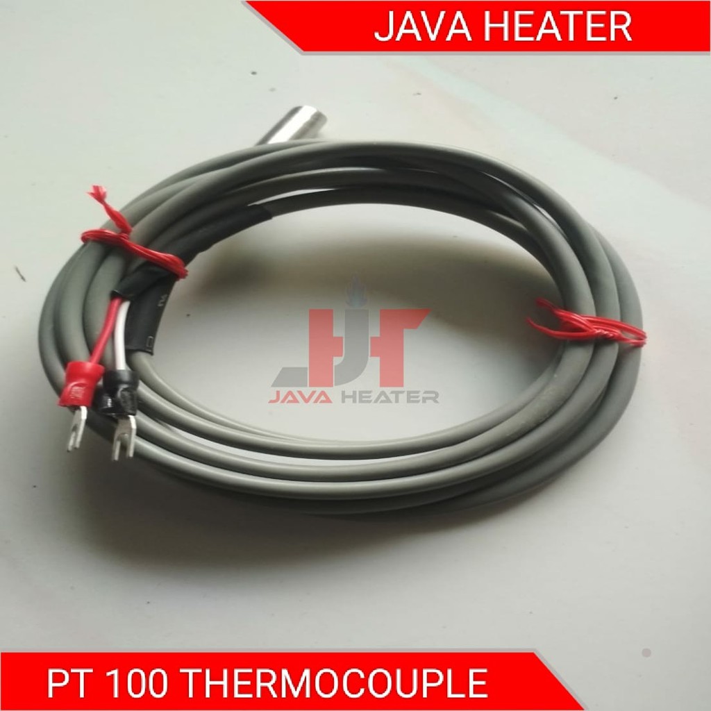 Jual PT 100 Thermocouple Heater 6 mm x 50 mm Panjang kabel 2 Meter ...