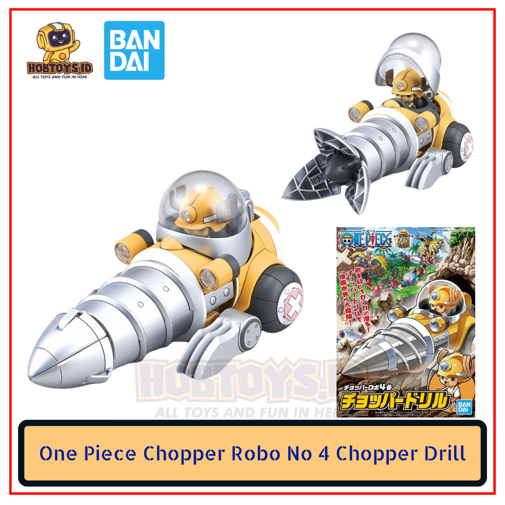 Jual One Piece Chopper Robo No 4 Chopper Drill | Shopee Indonesia