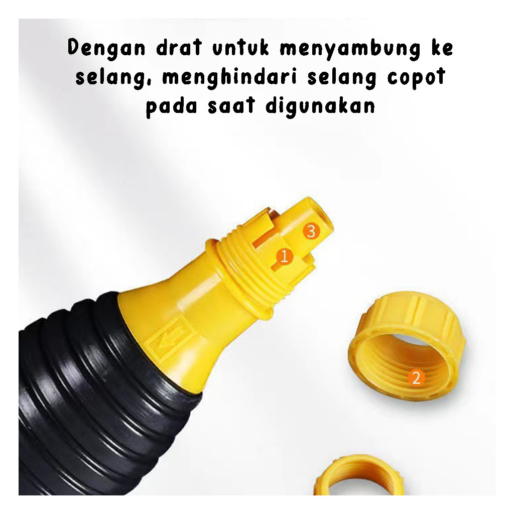 Jual Pompa Tangan Selang Pompa Minyak/Air/Bensin Manual Alat Transfer ...